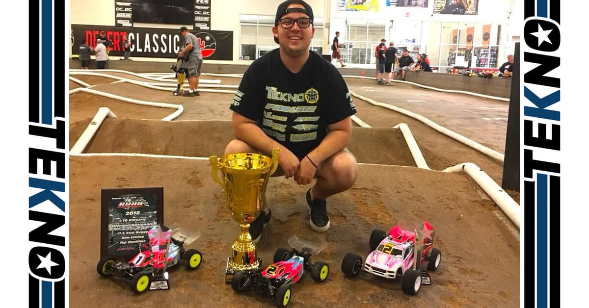 Tyler Hooks Wins 13.5 4wd ROAR Nationals! - Tekno RC, LLC. News